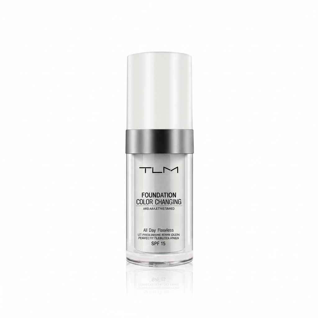 TLM Color Changing Foundation | Self-Adjusting Makeup Foundation ...